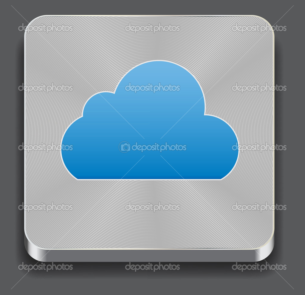 Vector illustration of cloud apps icon Stock Vector by ©oleggankod 22064505