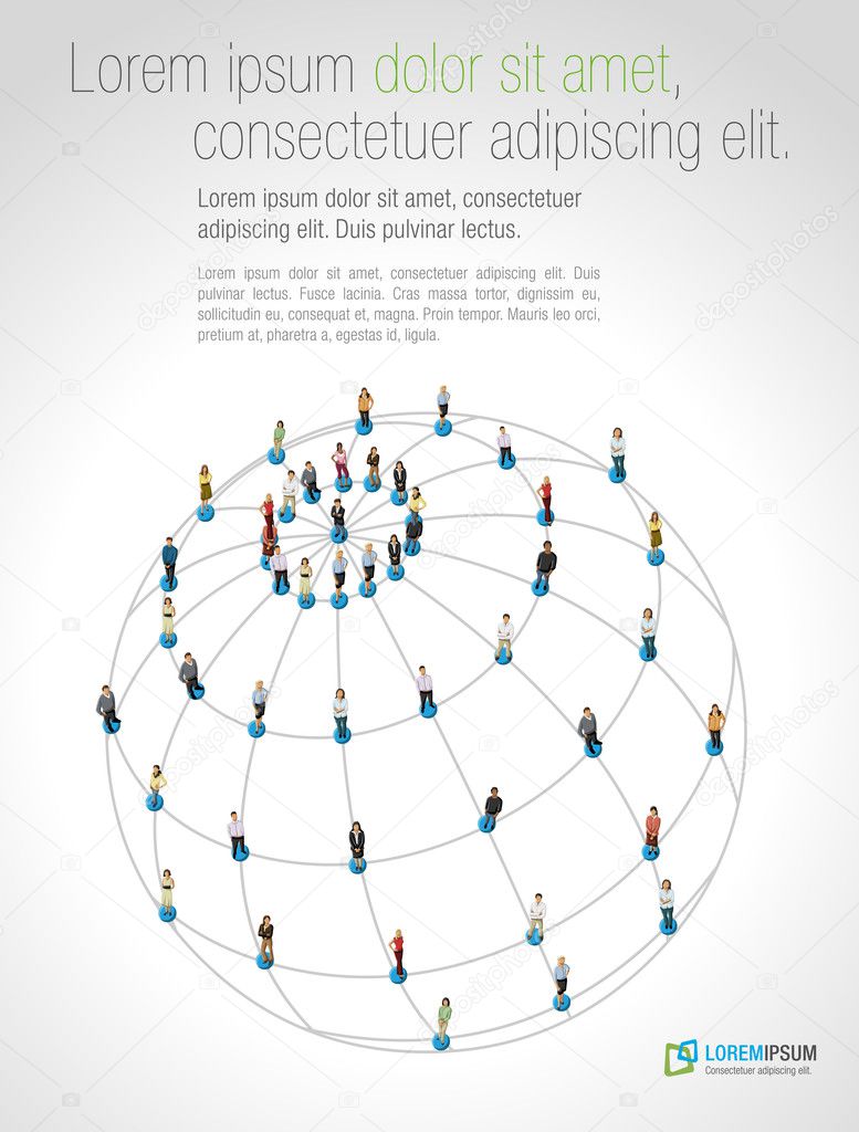 Social network. Stock Vector by ©deniscristo 13819485 Social network. Stock Vector by ©deniscristo 13819485
