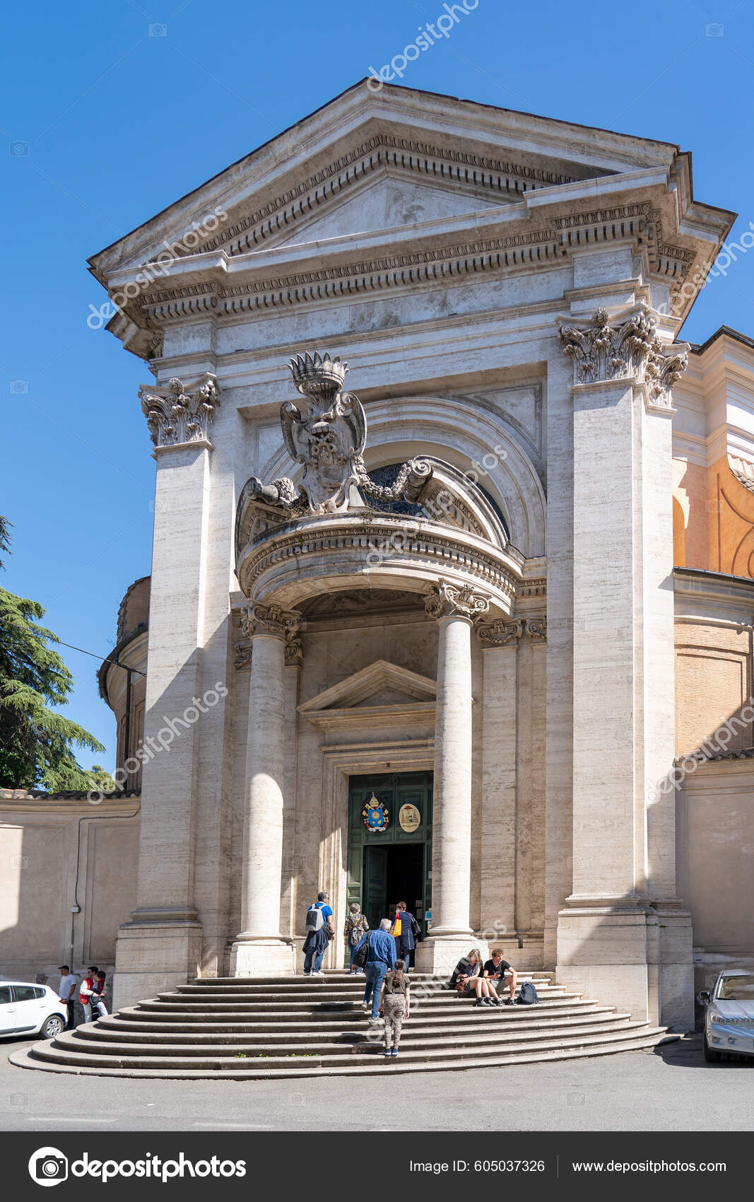 Rome Italy 2022 Rome Full Beautiful Buildings Church Saint Andrew ...