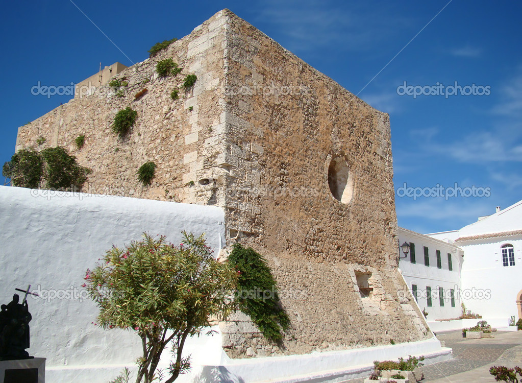 An old fortress on the Mount of Monte Toro Stock Photo by ©bopra77 25254681