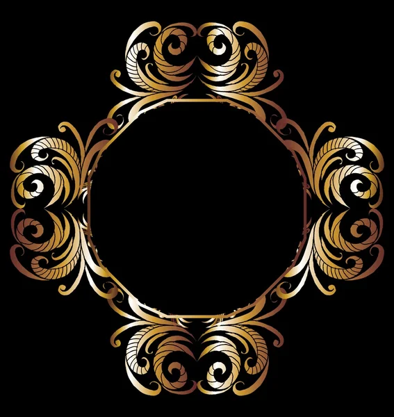 Tribal design gold frame vector art Stock Vector Image by ©a1vector ...