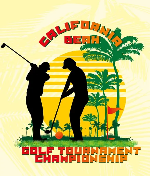 Golf at city — Stock Vector © burakowski #6414355