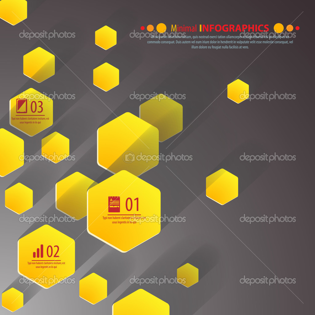 Background polygons cut paper- design template. Vector illustration for ...