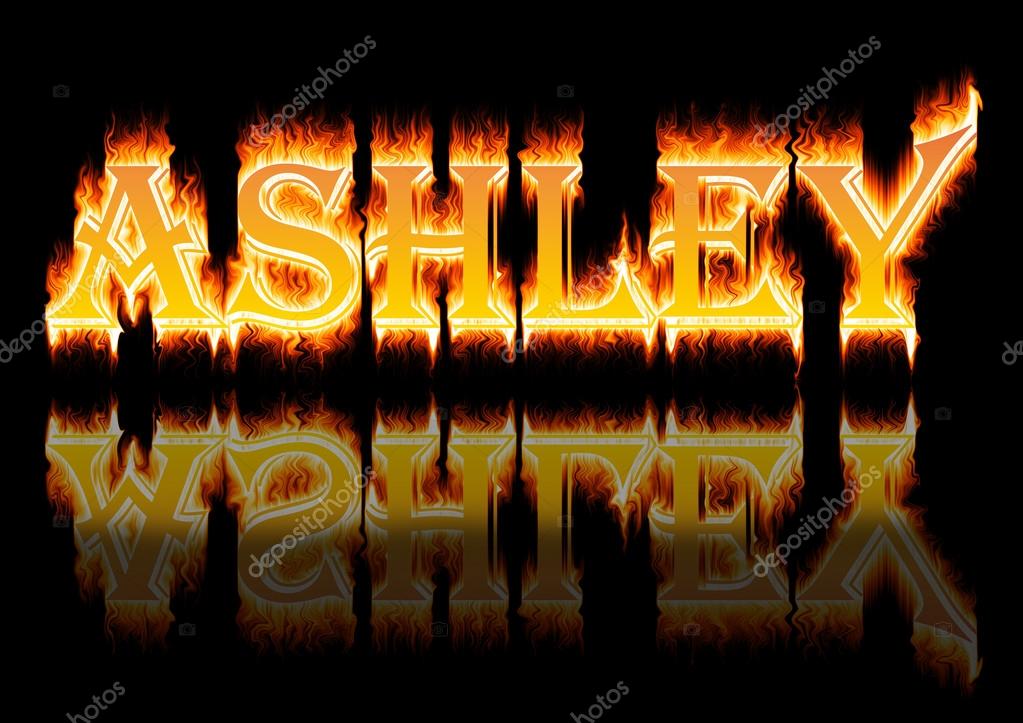 Woman name: Ashley. — Stock Photo © SirGawain #27807381