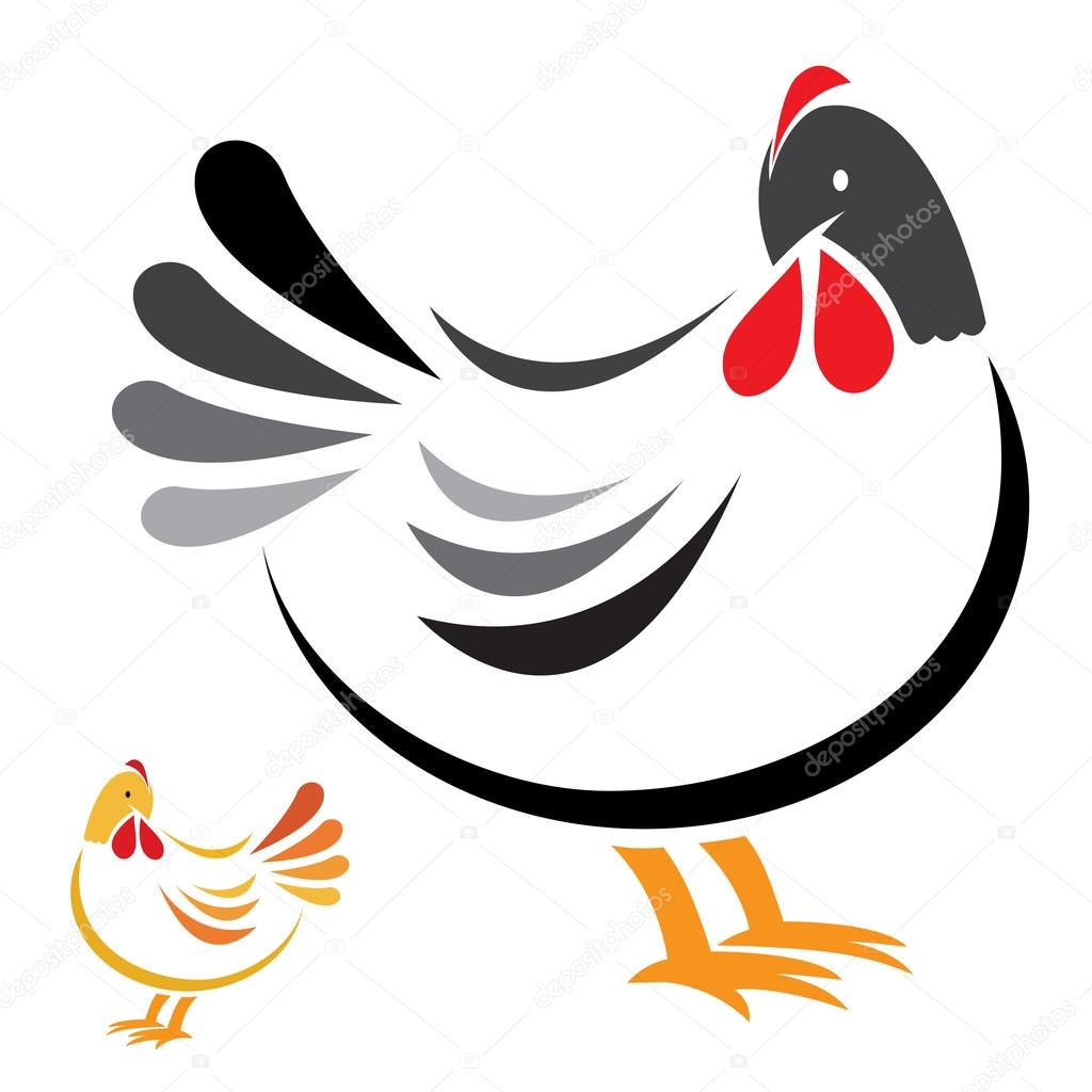 Image vectorielle d'une poule Vecteur par ©yod67 30176331