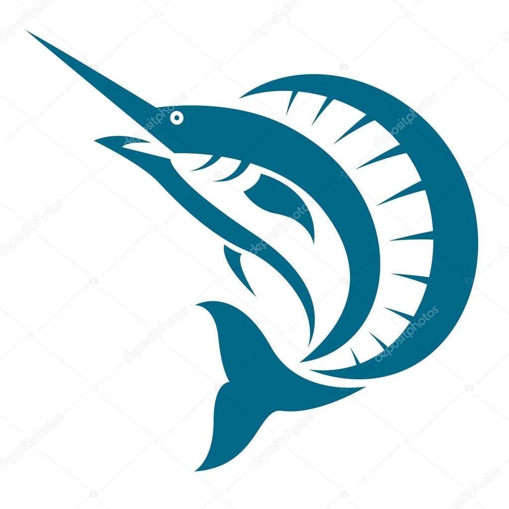 Imagen vectorial de un pez vela Vector de stock #30180715 de ©yod67