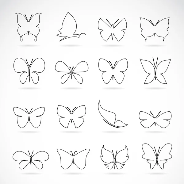22,617,484 Butterfly outline Vector Images | Depositphotos