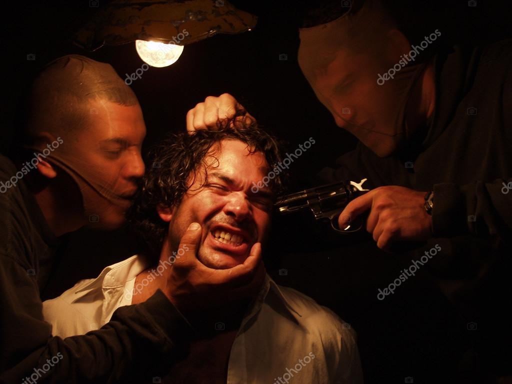 Desperate kidnapped man — Stock Photo © gosphotodesign #14607957