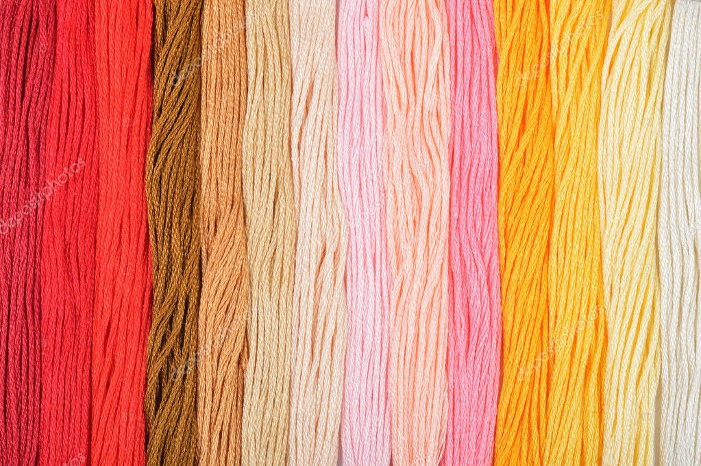 Colorful embroidery threads. Stock Photo by ©geo-grafika 39819979