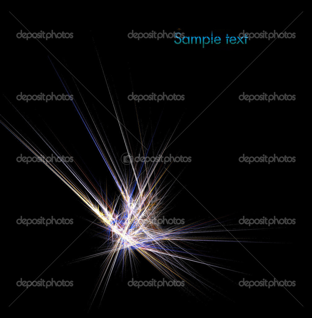 Abstract radiant explosion Stock Photo by ©Kazlouskaya 35843639