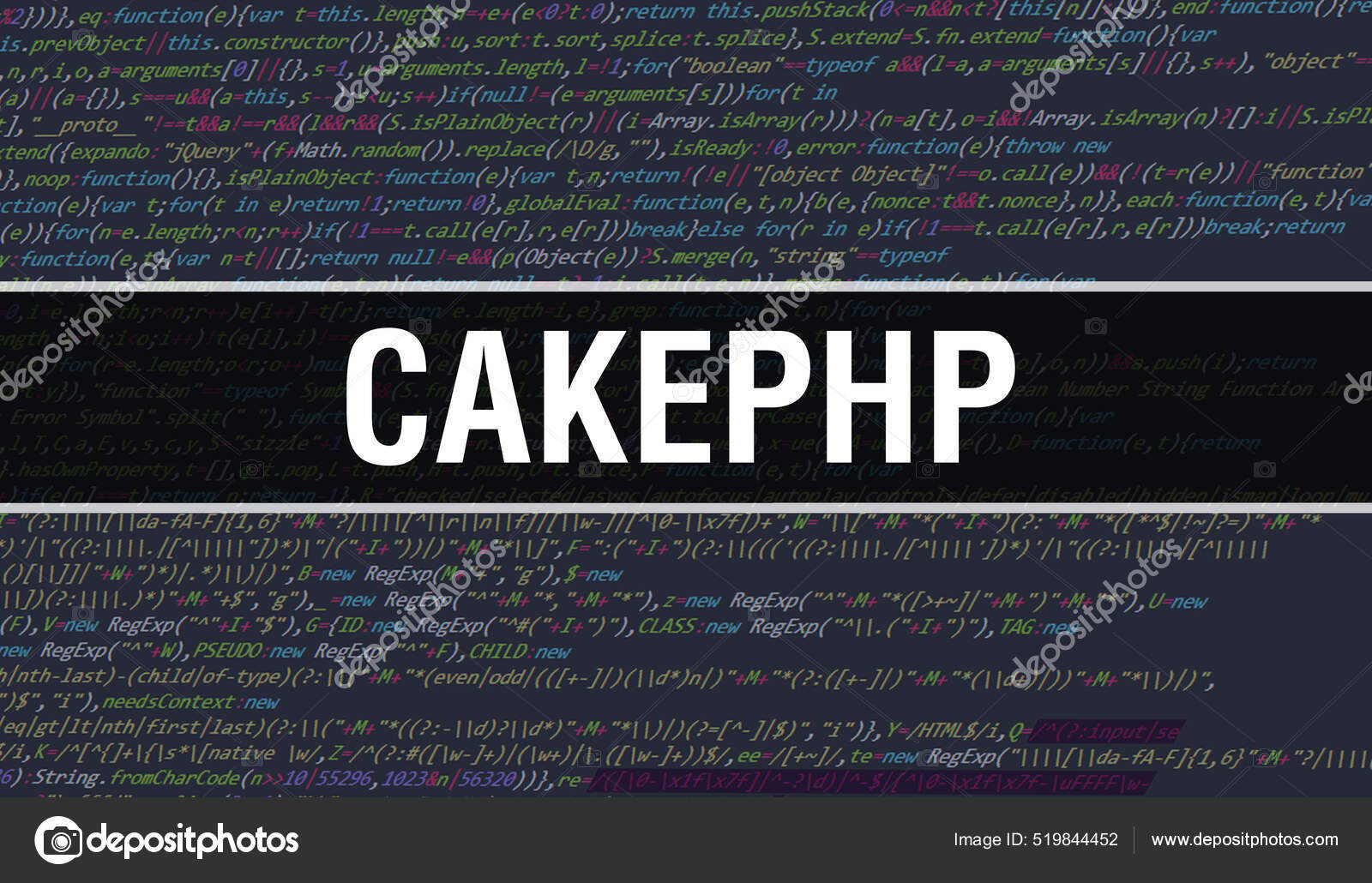 Cakephp Con Tecnología Abstracta Fondo Código Binario Datos Binarios Digitales — Foto de stock ...