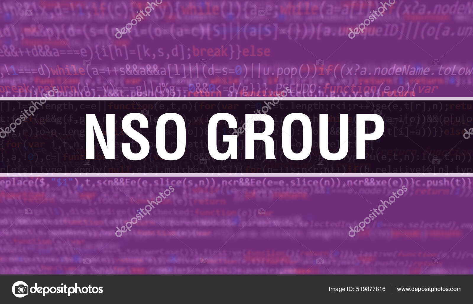 Nso Group Binary Code Digital Technology Background Abstract Background ...
