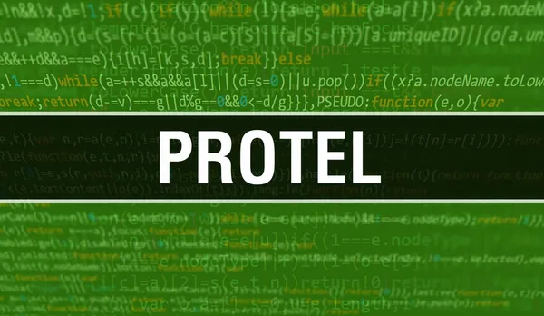 Rootkits Concept Illustration Using Code Developing Programs App Rootkits Website Stock Photo by ...