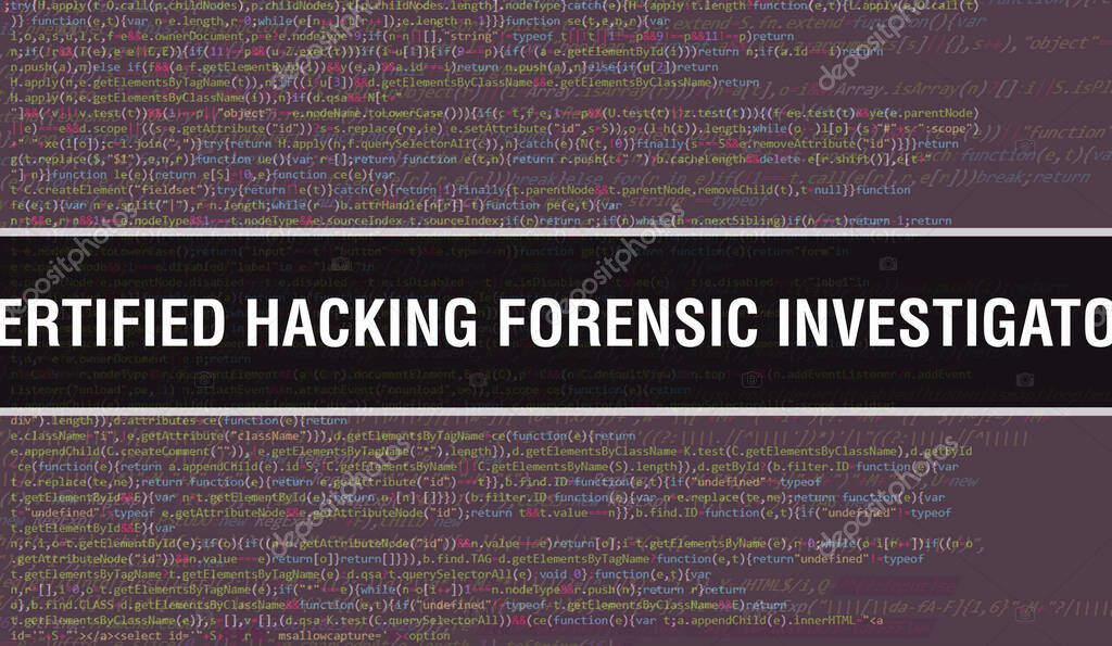 Texto certificado de Hacking Forensic Investigator escrito en ...