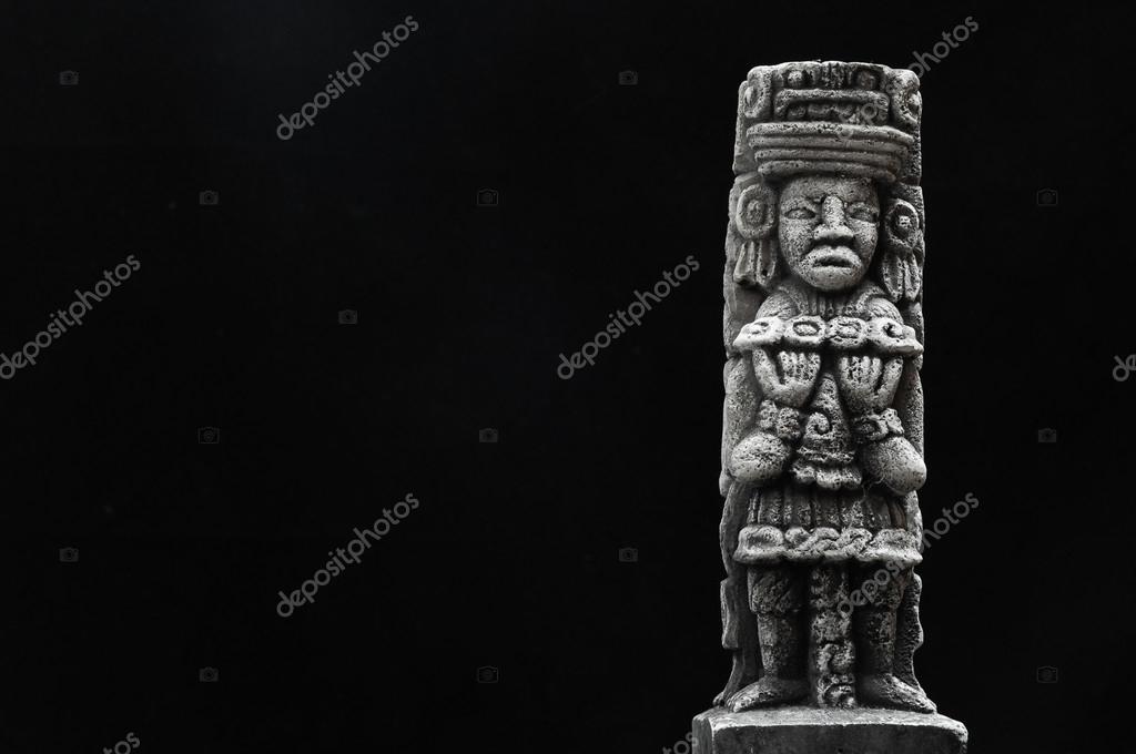 Ancient Mayan Statue Stock Photo by ©underworld1 33932269