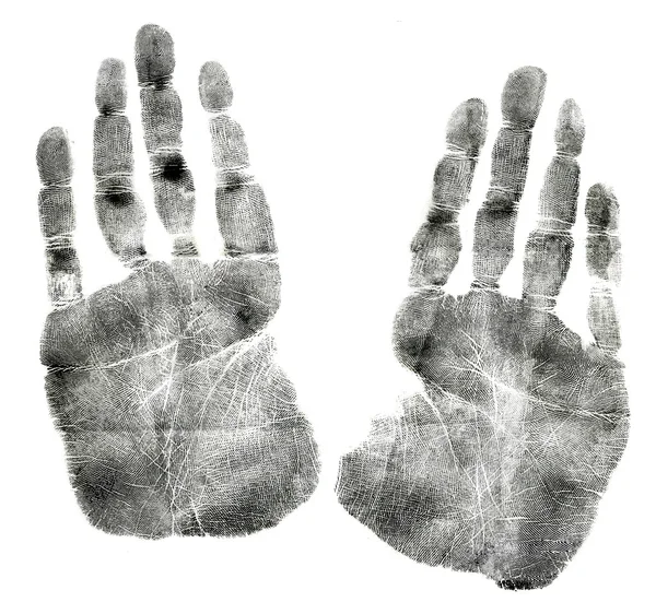 Black handprint Stock Photos, Royalty Free Black handprint Images ...