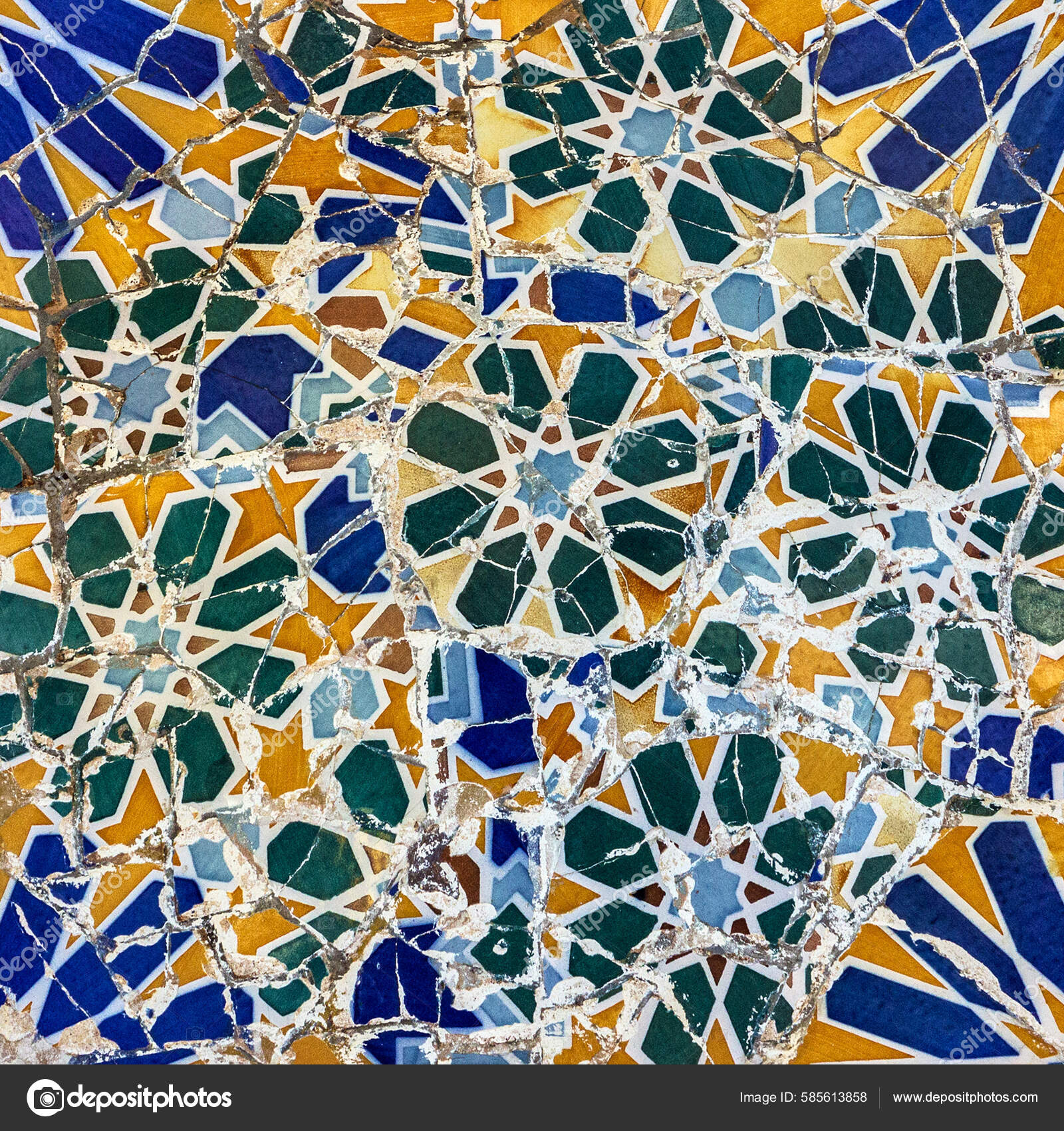 Broken Glass Mosaic Tile