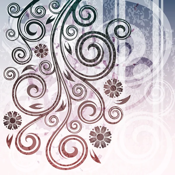 Purple swirl curl background — Stock Photo © Apostrophe #2919001