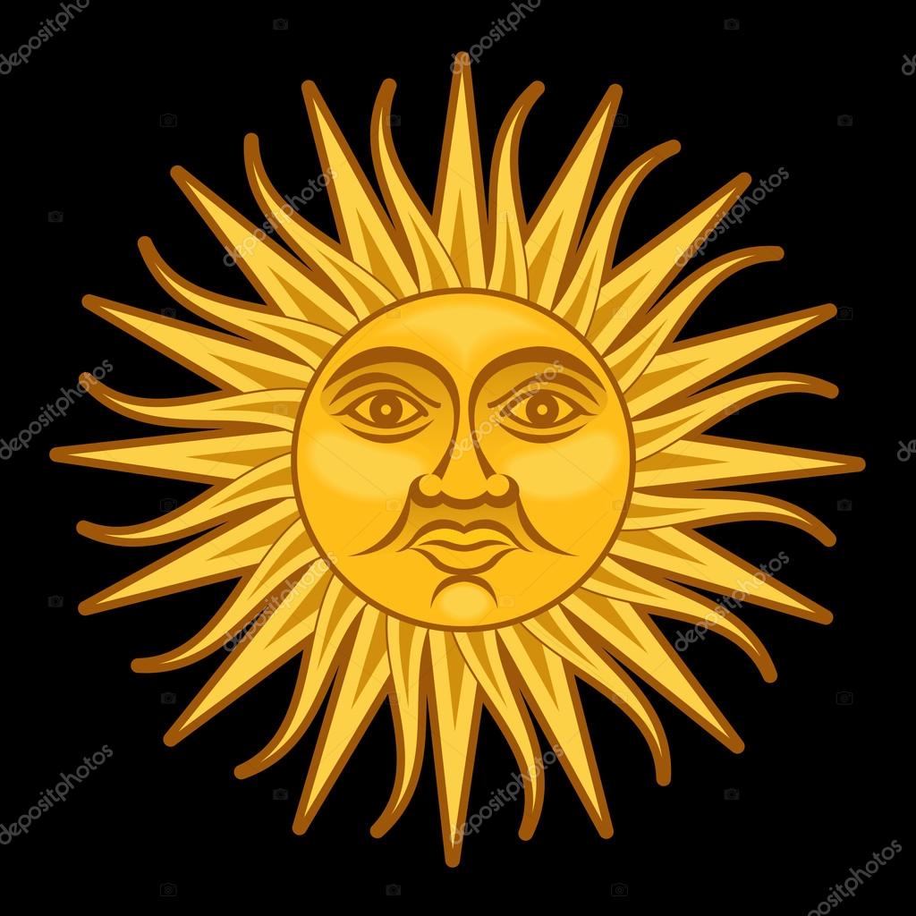 El sol de mayo / Sol de Mayo — Vector de stock © renomartin #13702493