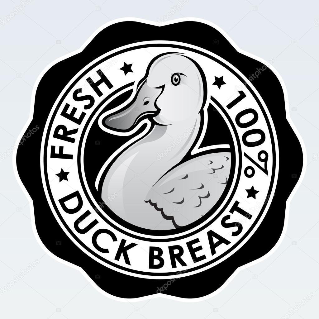 Duck Breast, Fresh 100% Seal Stock Vector Image by ©renomartin #13704374