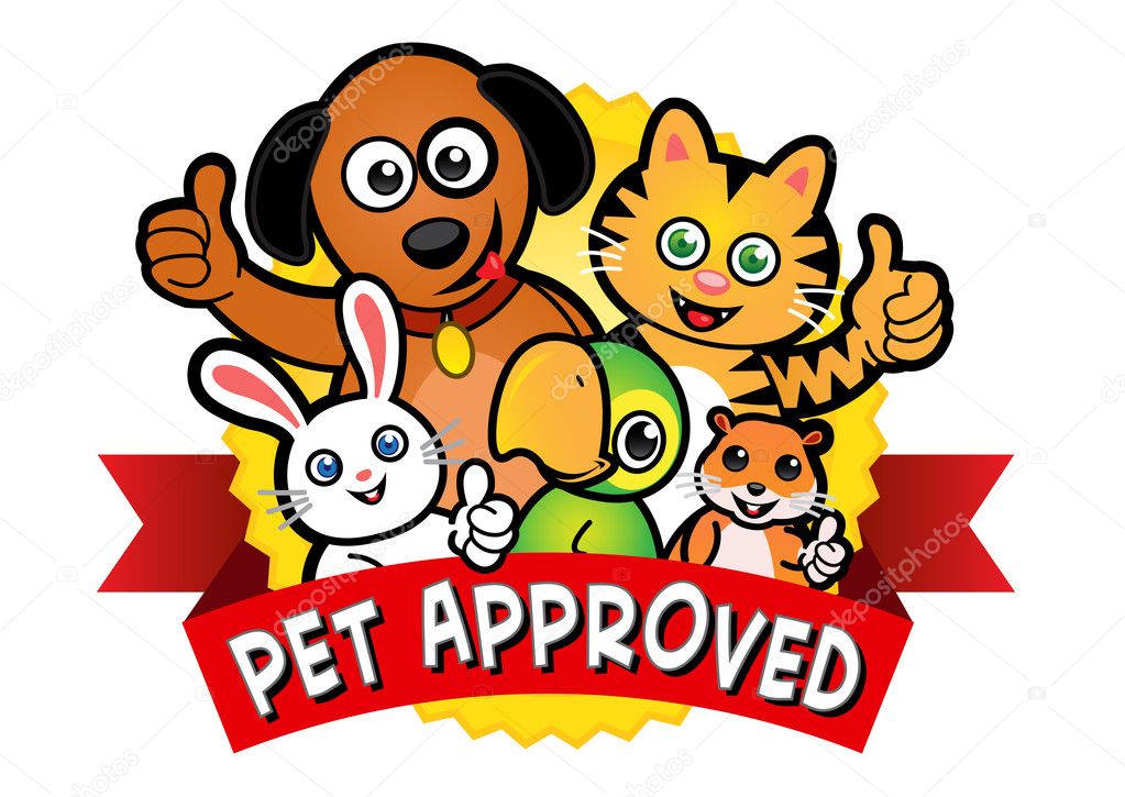 Pet Approved Seal — Stock Vector © renomartin #14001587