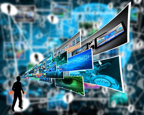 Thoughts of high technology - Stock Image - Everypixel