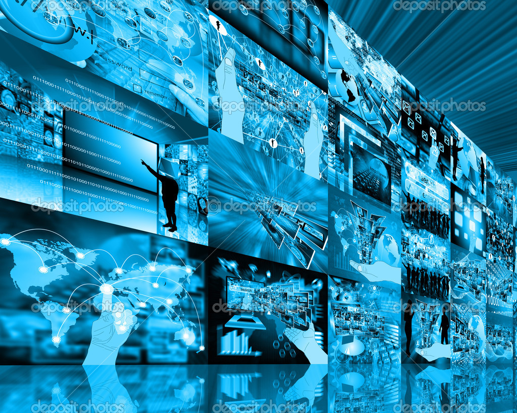 Wall high-tech — Stock Photo © SSSRRUSSIA #37653051