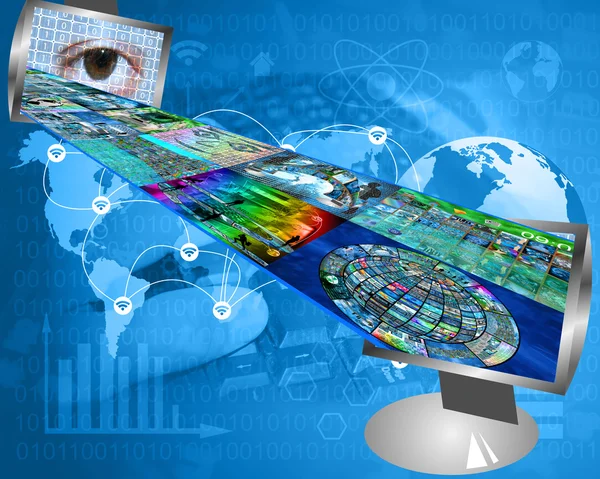 Internet bridge - Stock Image - Everypixel