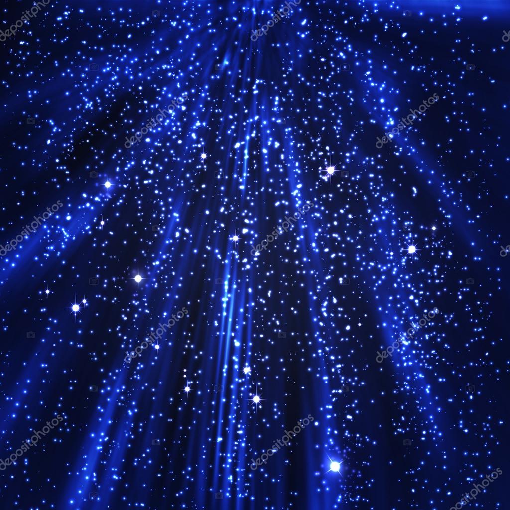 Fondo azul con destellos: fotografía de stock © SailorMnemozine ...
