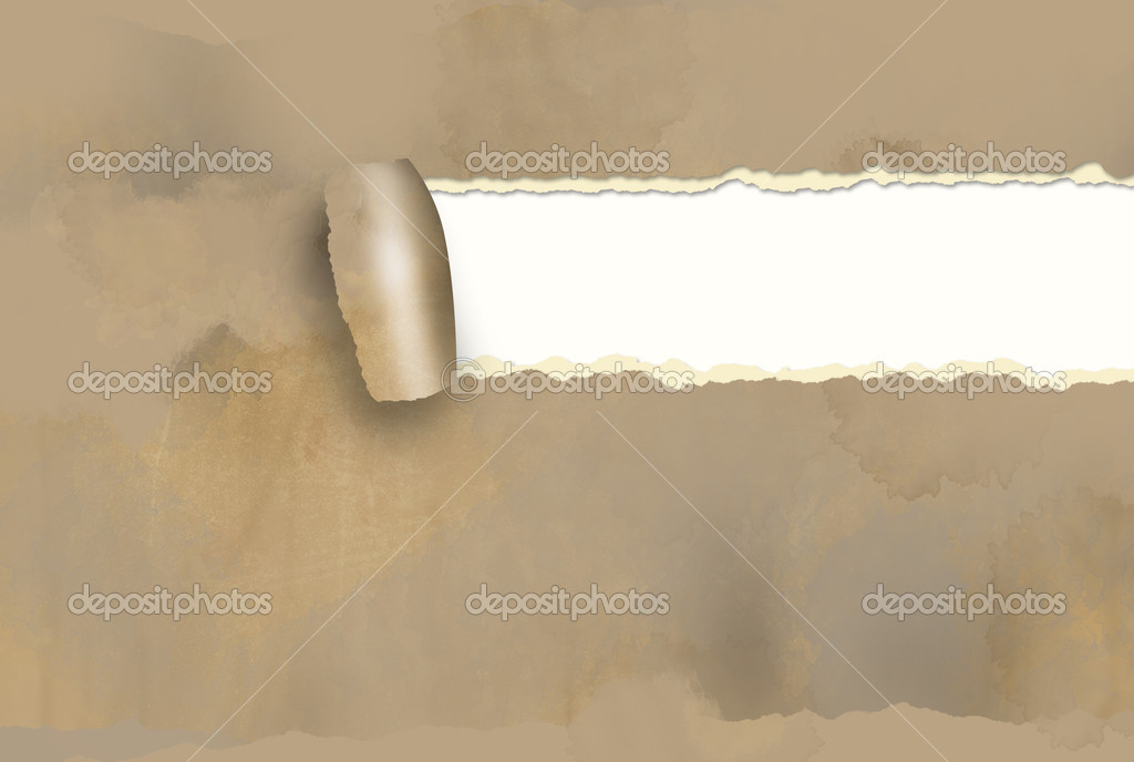 Horizontal ripped paper — Stock Photo © vitanovski #28474507