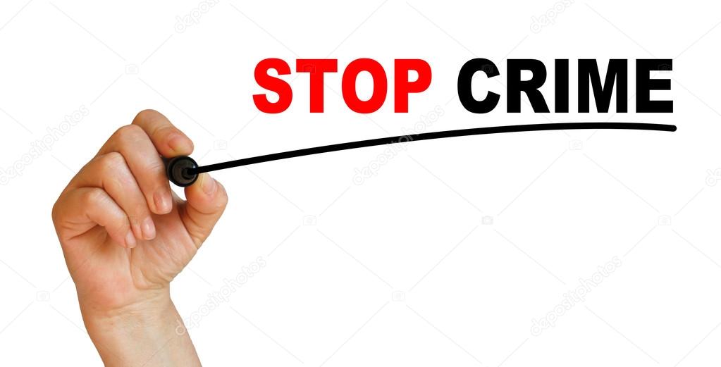 Stop Crime — Stock Photo © vitanovski #47447851
