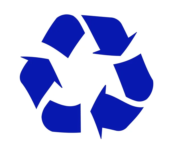 Blue recycle symbol Stock Photos, Royalty Free Blue recycle symbol ...