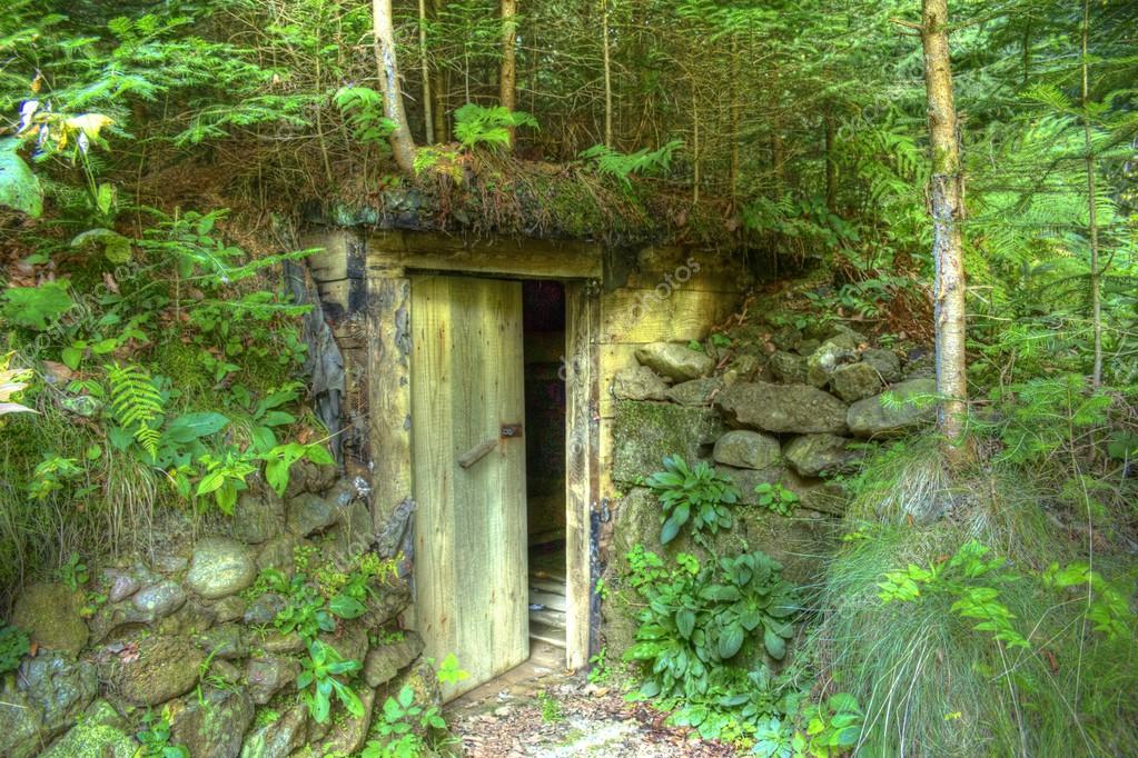 Secret doors in forest — Stock Photo © blobfishphoto #13696495