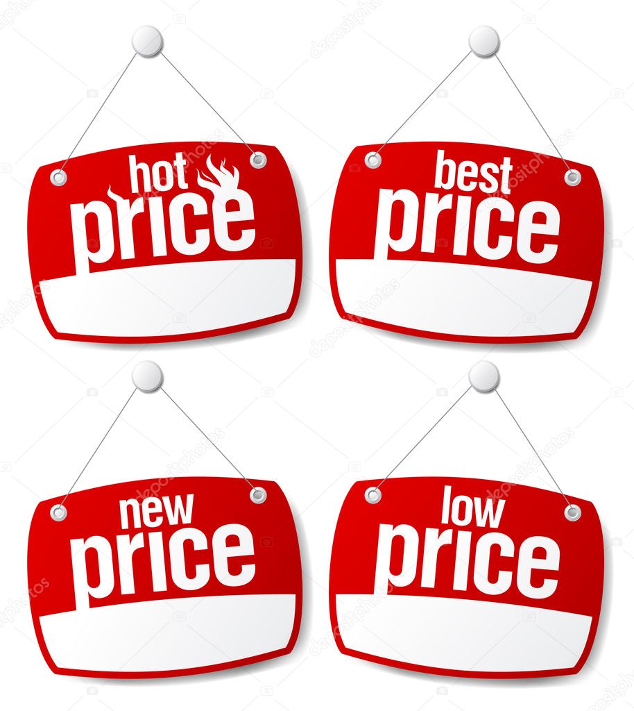 Best price signs Stock Vector by ©slena 14203746