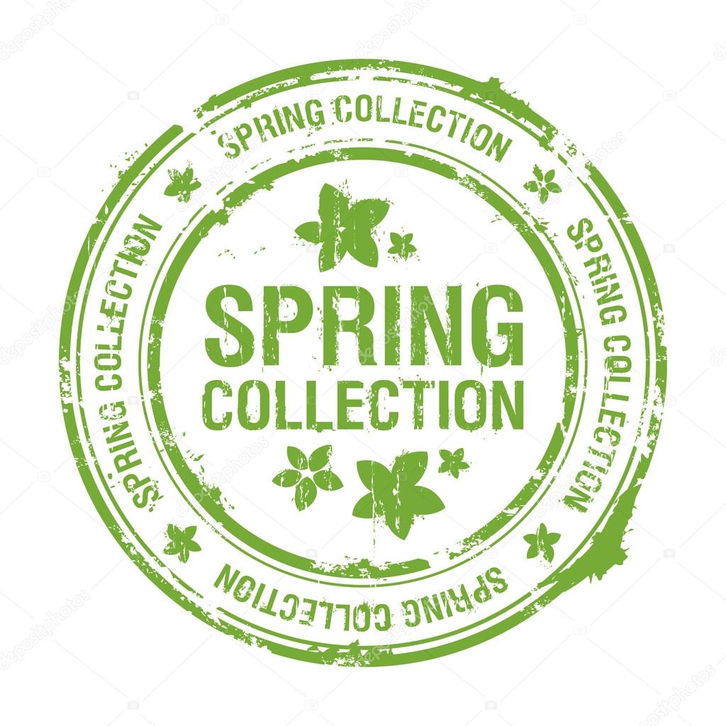 Spring collection stamp Stock Vector Image by ©slena #14204257