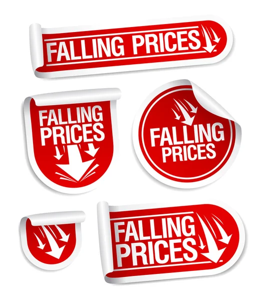 Falling prices Vector Art Stock Images | Depositphotos