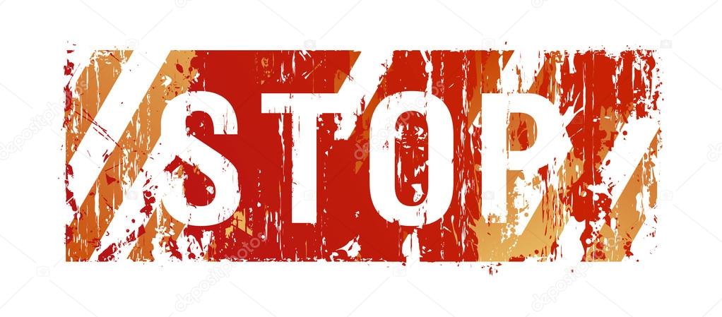 Stop background Stock Vector Image by ©slena #14211077