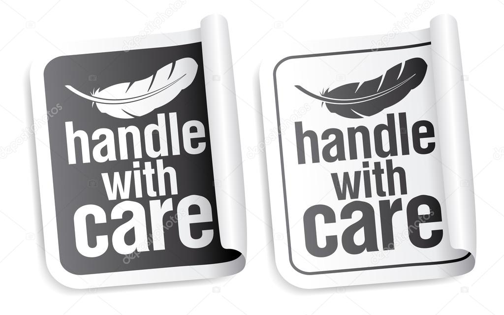 Packing stickers Stock Vector by ©slena 22885364