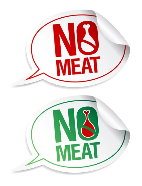 No meat Vector Art Stock Images | Depositphotos