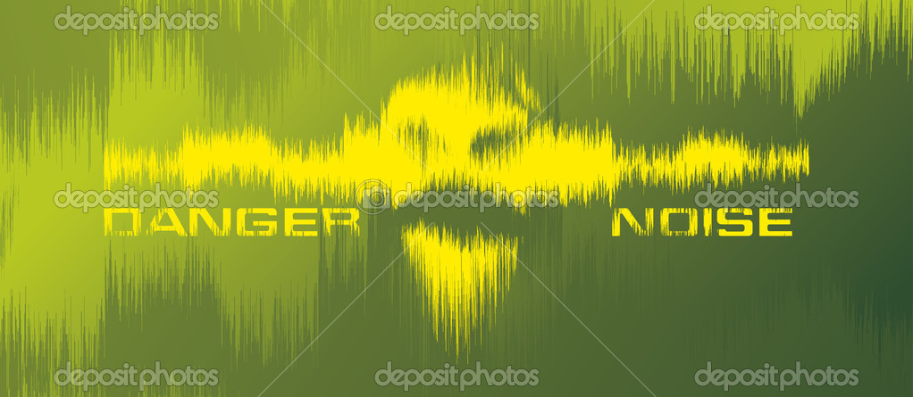 Danger noice background Stock Vector by ©slena 27590591