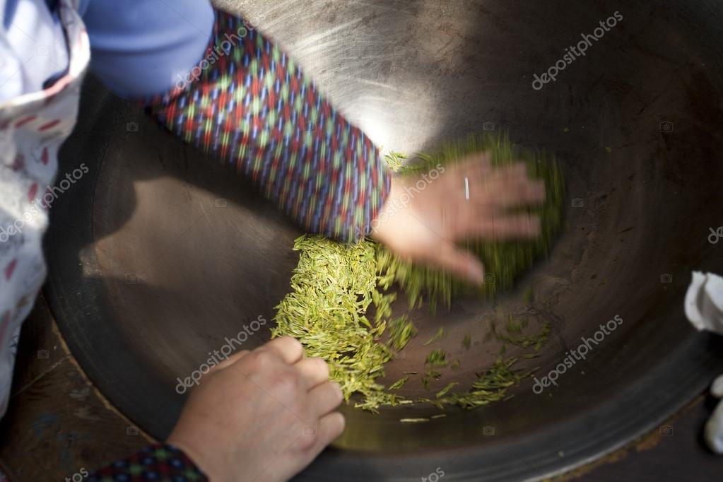 China, tea production process Stock Photo by ©wangsong 29257803