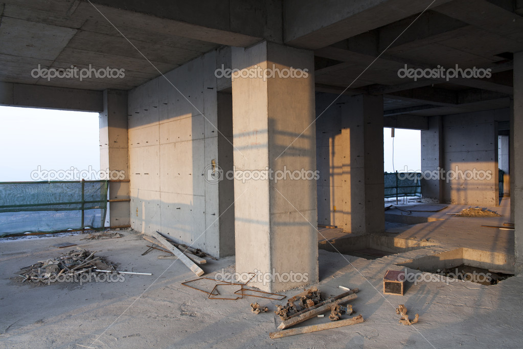 Interior construction site Stock Photo by ©wangsong 30176707