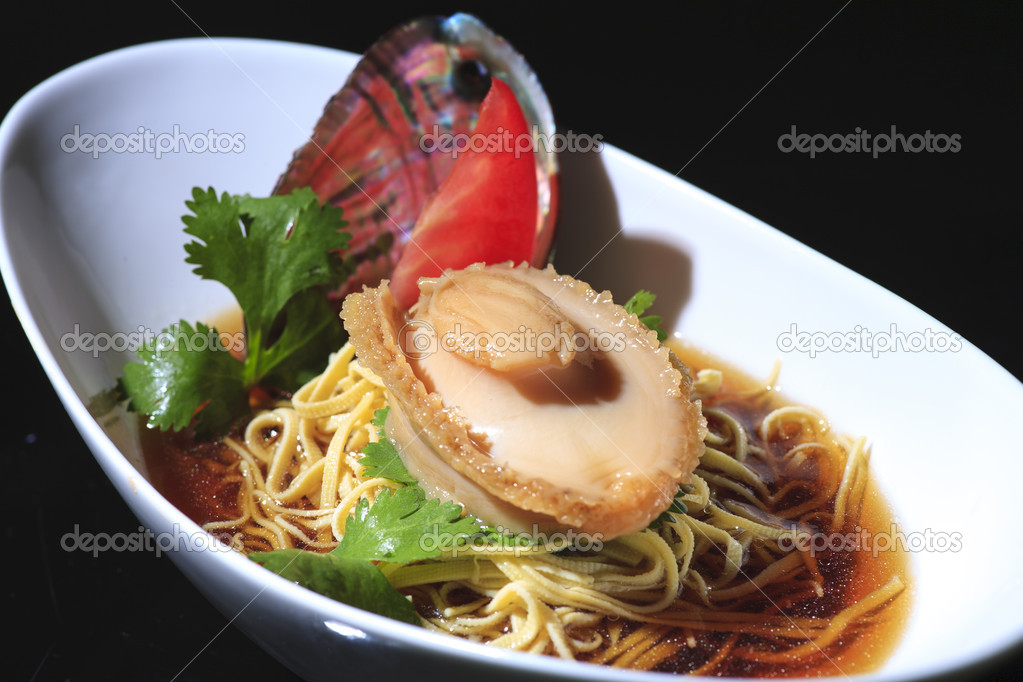Chinese cuisine abalone — Stock Photo © wangsong #41655347