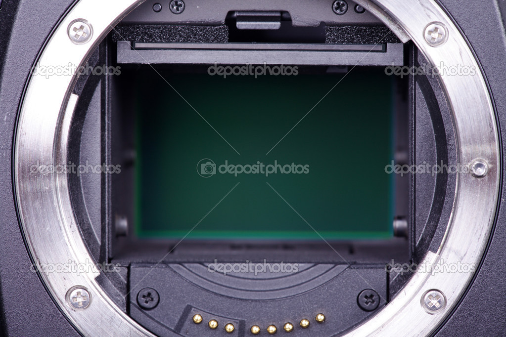 Camera CCD Sensor close-up — Stock Photo © Nick_Freund #28505163
