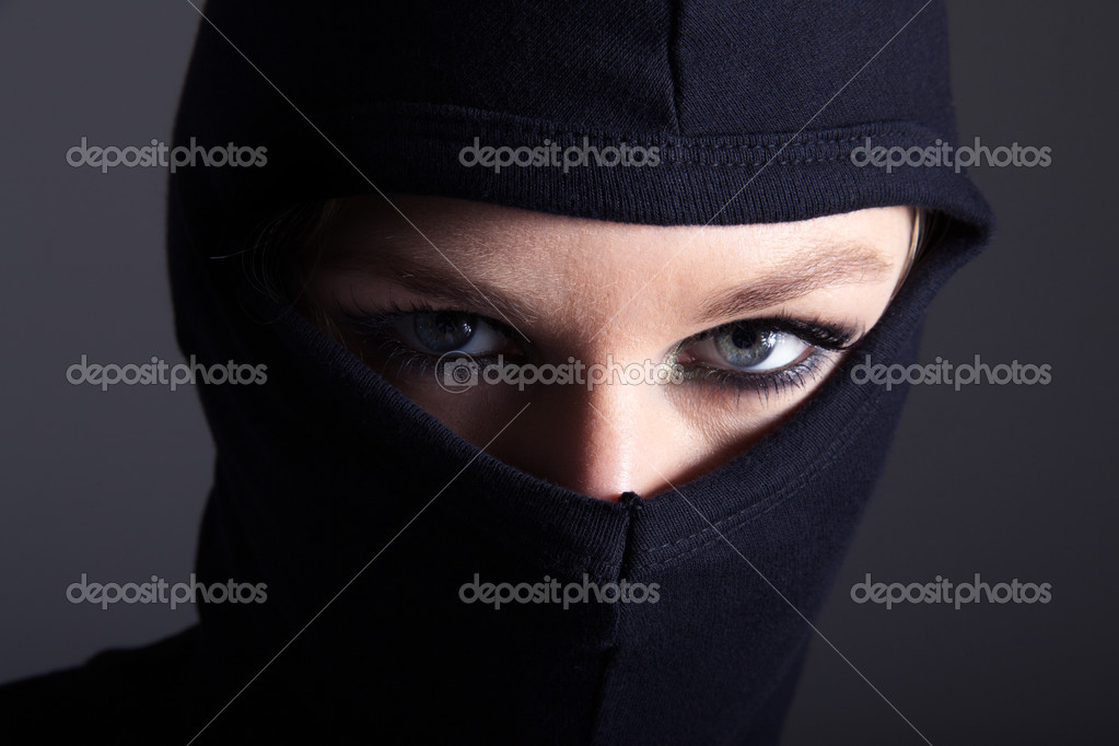 Thief girl — Stock Photo © Nick_Freund #28517647