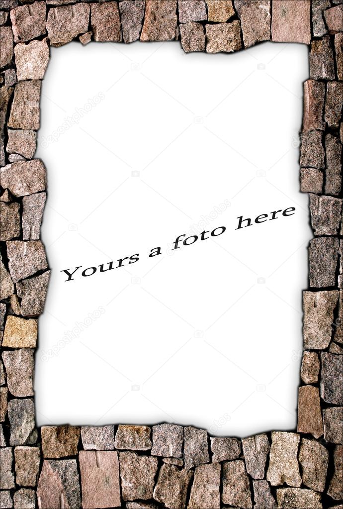 Stone, frame photo frame Stock Photo by ©luthier 21470429