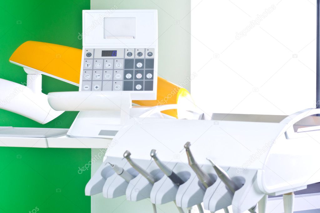 Dental chair control panel and tools Stock Photo by ©Lighthunter 14037866