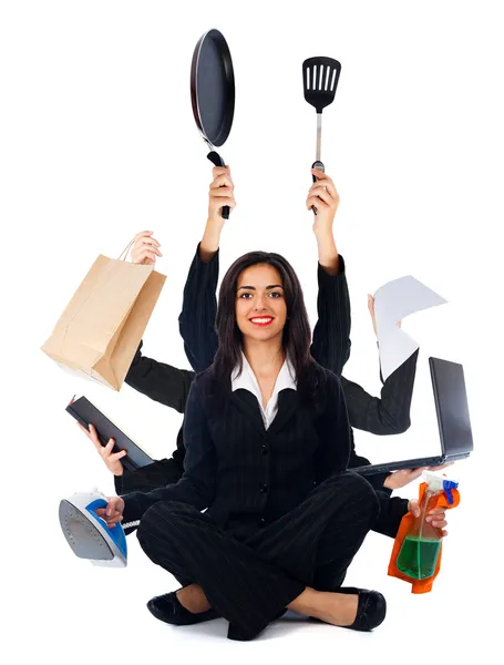 28,078 Multitasking woman Stock Photos, Images | Download Multitasking ...