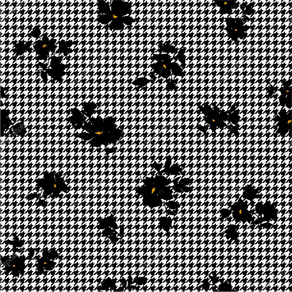 Seamless floral design Stock Vector Image by ©daicokuebisu #43474081