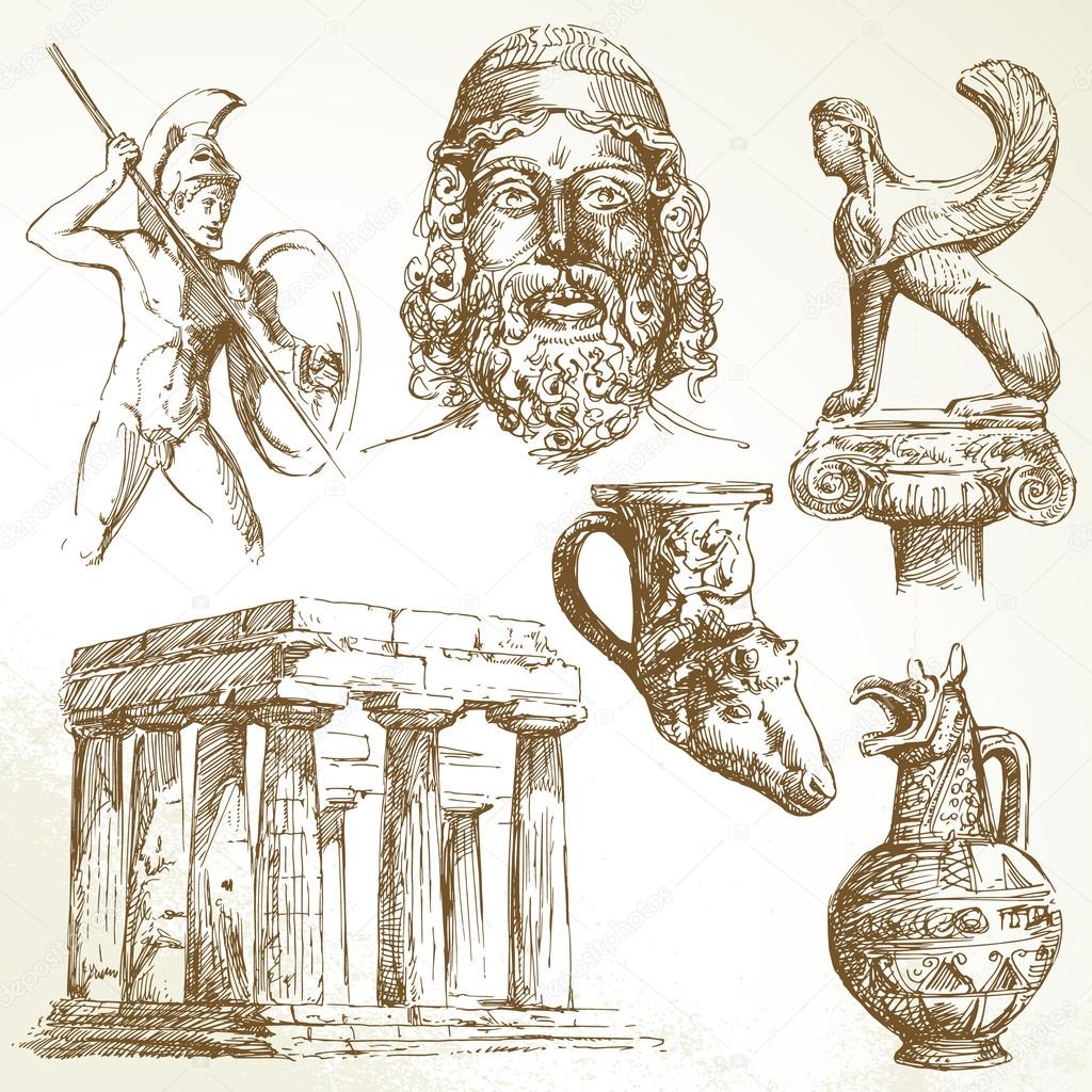 Ancient greece Stock Vector by ©canicula 13808364